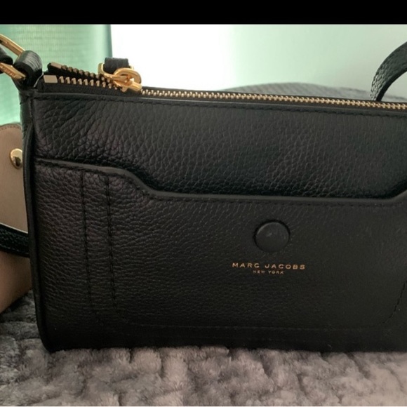 Marc Jacobs | Bags | Nwot Mark Jacobs New York Crossbody Bag Black With ...